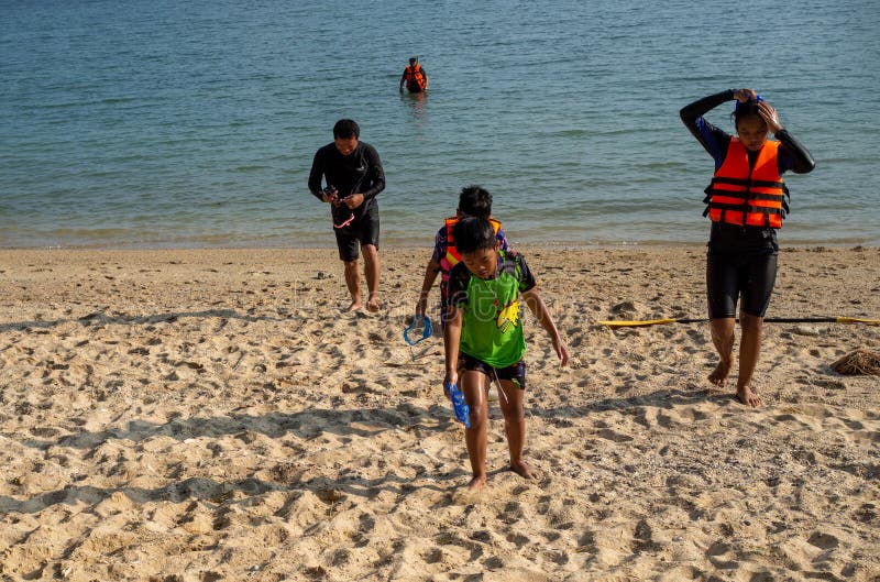 Family Day Out at the Beach. Stock Photo - Image of fresh, nature ...