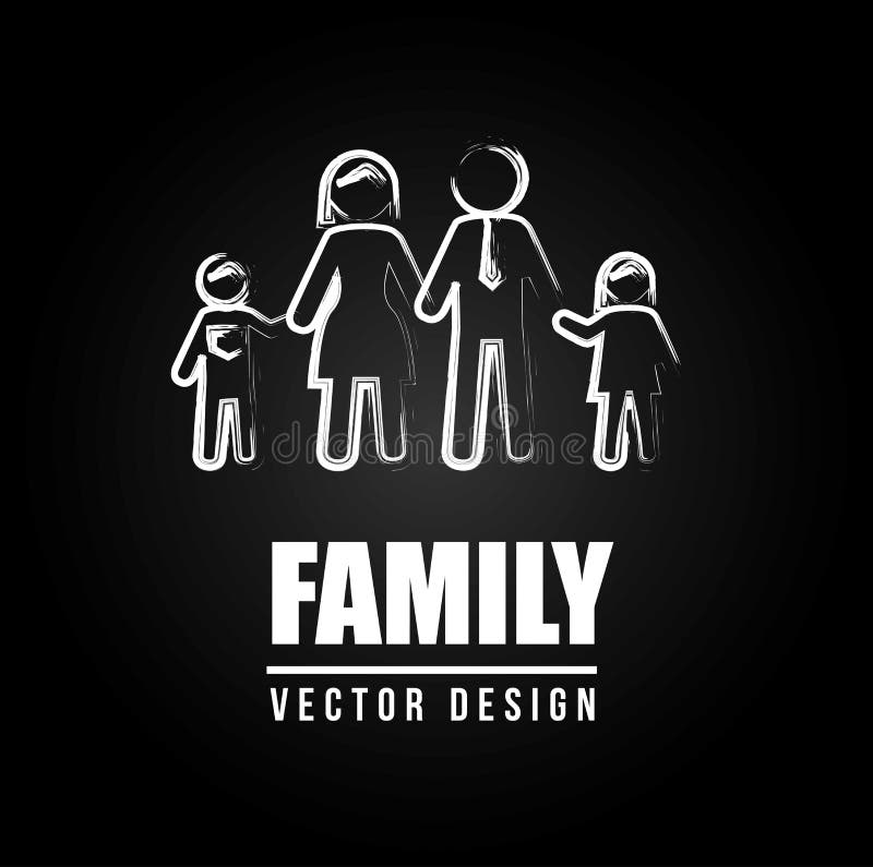 God and family design stock illustration. Illustration of spirituality ...
