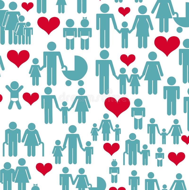 Family design stock vector. Illustration of female, holiday - 45582868