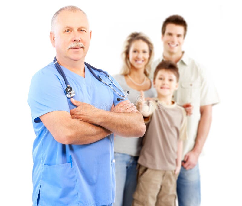 Family medical doctor stock image. Image of clinical - 14016217