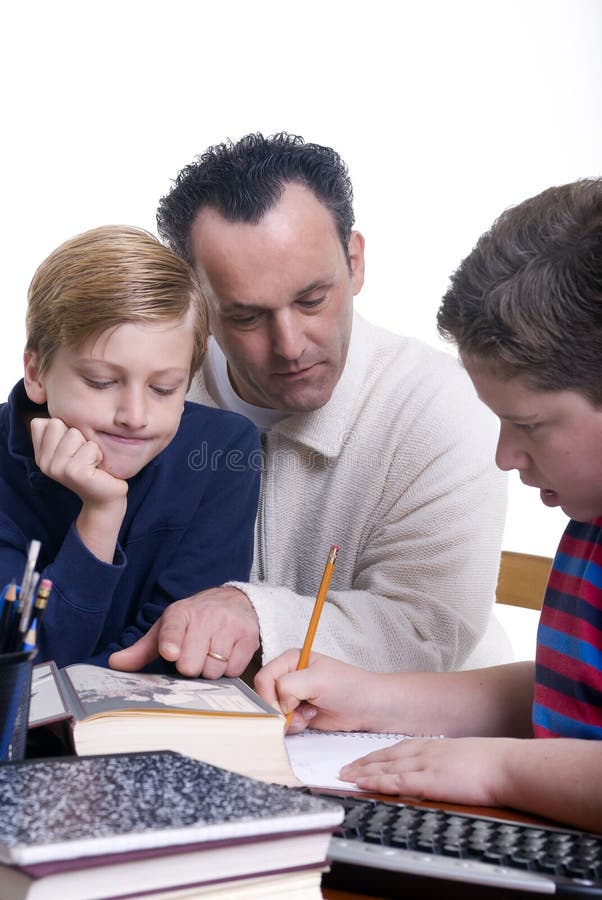 Family Education stock image. Image of parenting, adolescent - 3431283