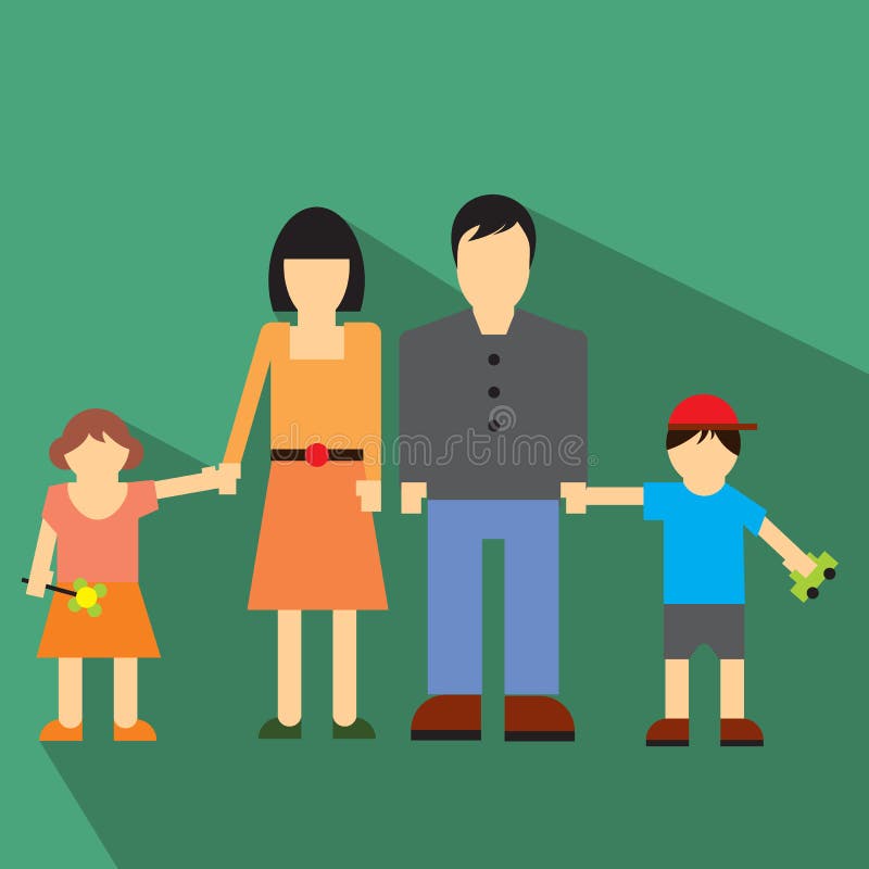 Family Flat Stock Illustrations – 233,857 Family Flat Stock ...