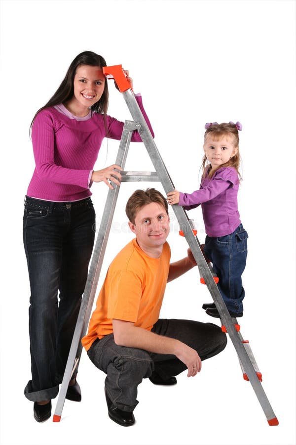 Human On Ladder Picture. Image: 6093378