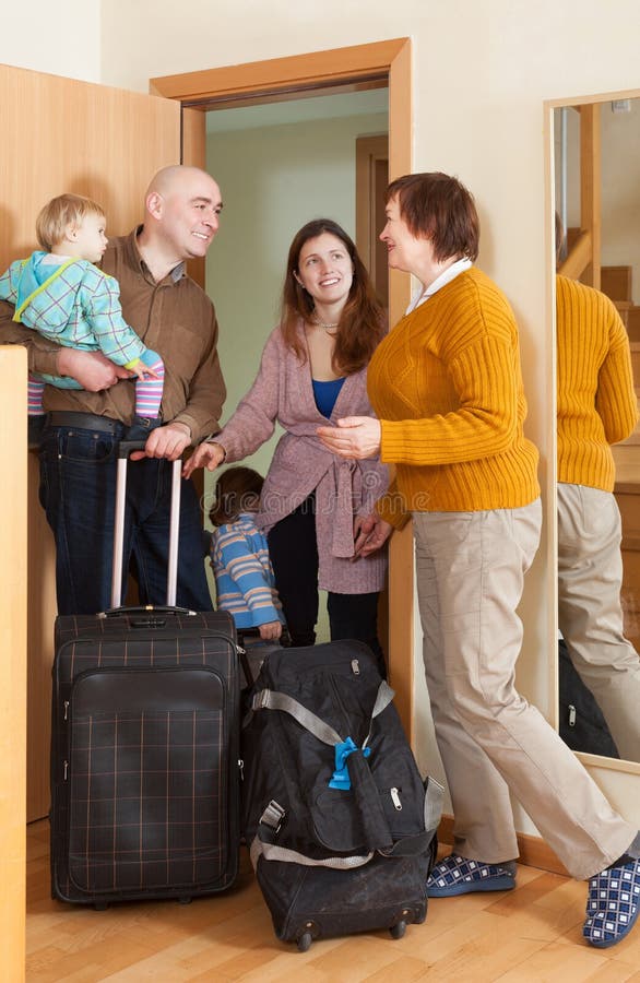 643 Coming Home To Family Stock Photos - Free & Royalty-Free Stock ...