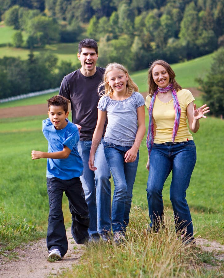 Family-fun 7 stock photo. Image of carry, playful, nature - 10702164