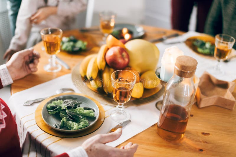 Family Going Have Great Dinner Stock Photos - Free & Royalty-Free Stock ...