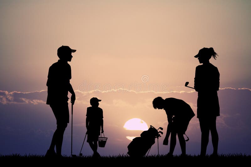 Family Golf Stock Illustrations – 642 Family Golf Stock Illustrations ...