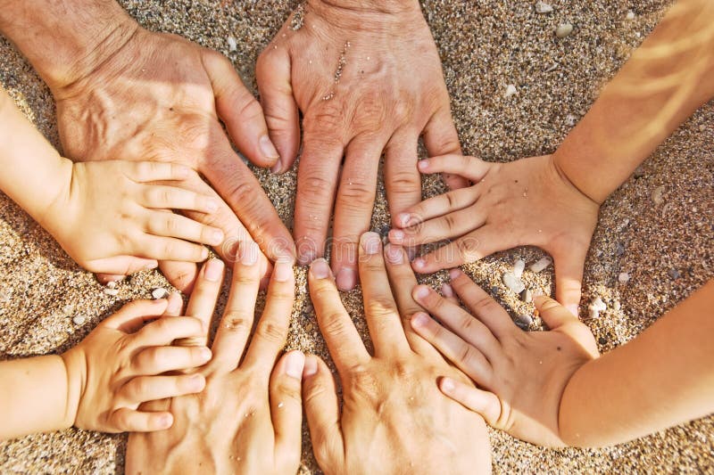 Family hands stock photo. Image of parent, healthcare - 5868826