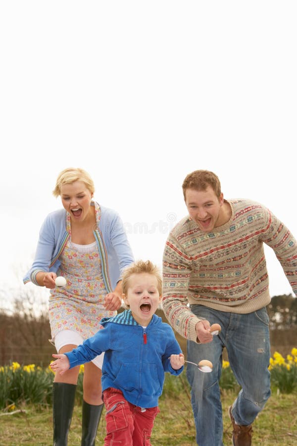 Family Having Burgers Off the Grill Stock Image - Image of beach, copy ...