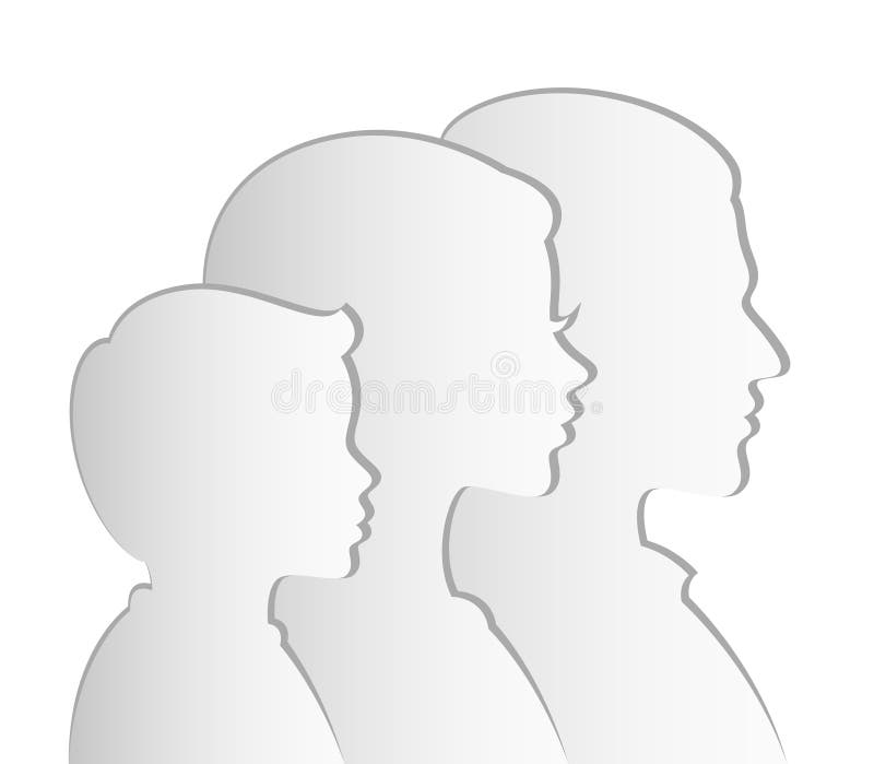 Family head stock vector. Illustration of abstract, parents - 62246502