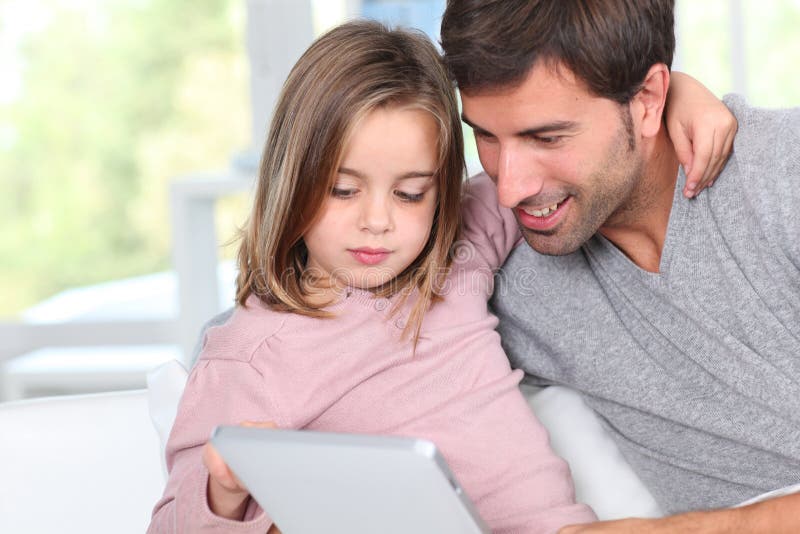 Family and home technology stock photo. Image of complicity - 22256988