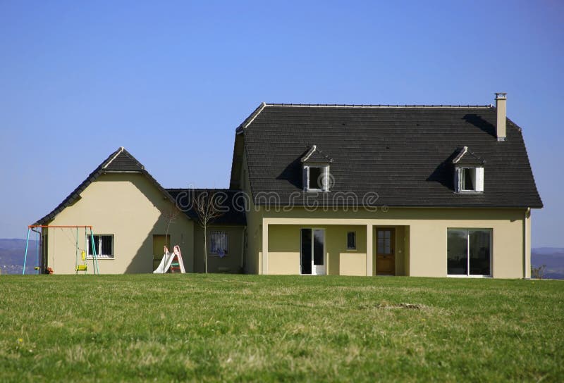 Family house stock photo. Image of home, house, isolated - 8664164