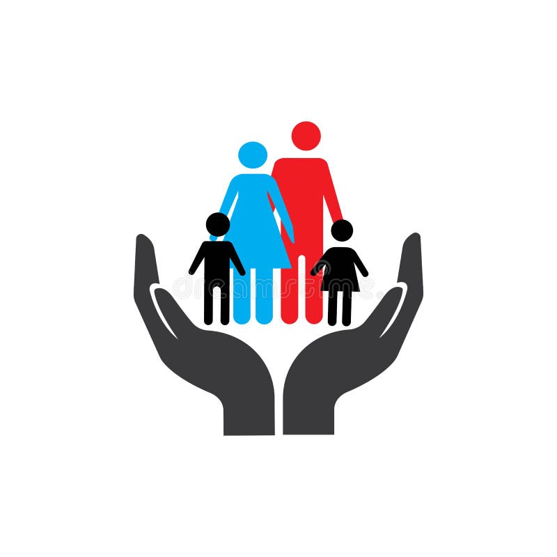 Family Icon Design Template Vector Graphic Illustration Stock Vector ...