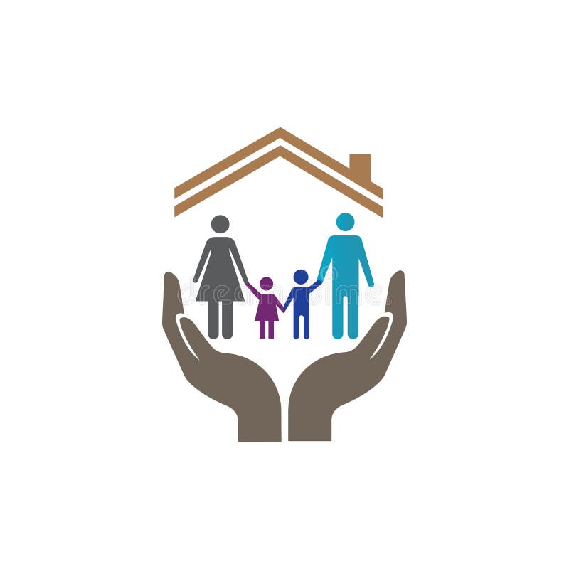 Family Icon Design Template Vector Graphic Illustration Stock Vector ...