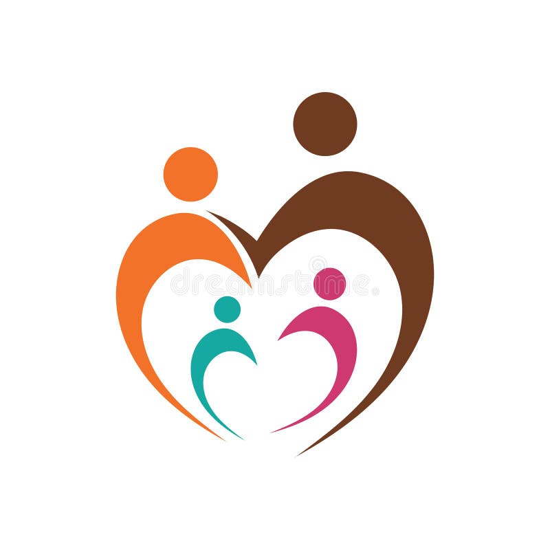 Family Icon Design Template Vector Graphic Illustration Stock ...