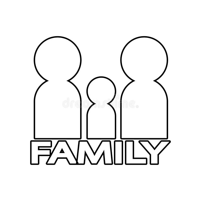 Family Icon. Element of Family for Mobile Concept and Web Apps Icon ...