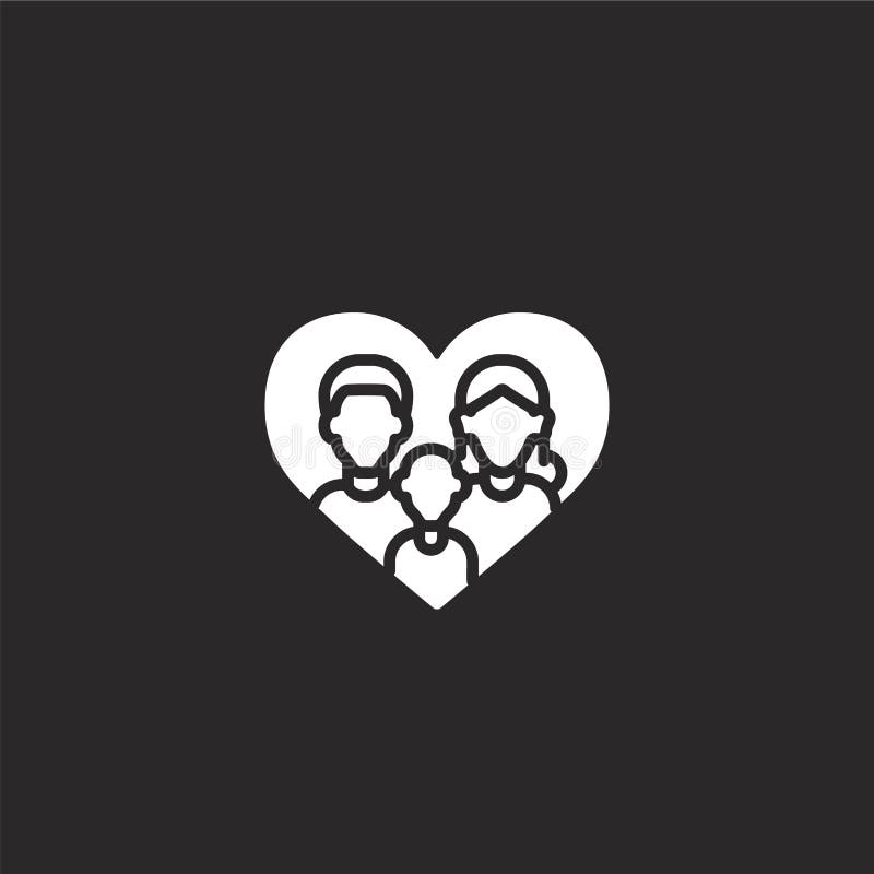 Family Icon. Filled Family Icon for Website Design and Mobile, App ...