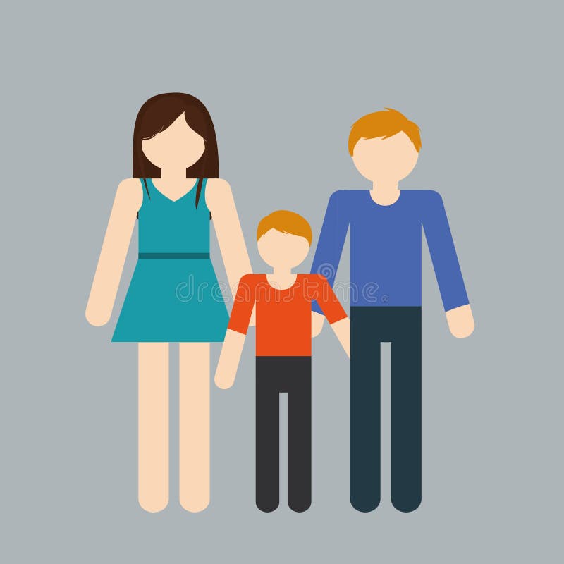 Family icon image stock illustration. Illustration of family - 84852977