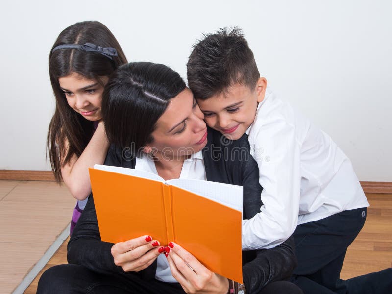 Family learning together stock image. Image of leasure - 64115565