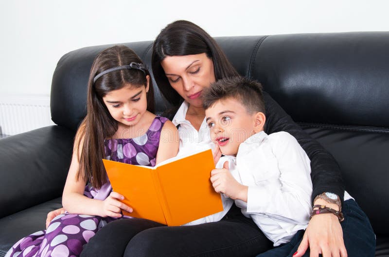 Family learning together stock image. Image of home, parent - 64115665