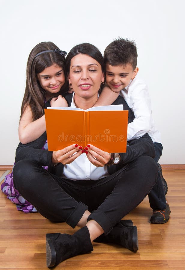 Family learning together stock photo. Image of child - 64115866