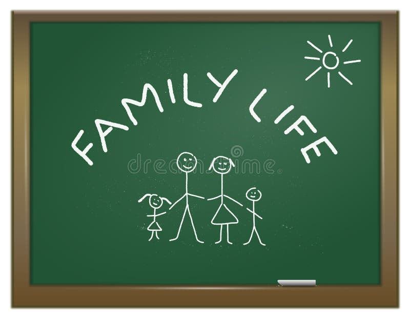 Family fun concept. stock illustration. Illustration of happy - 109532700