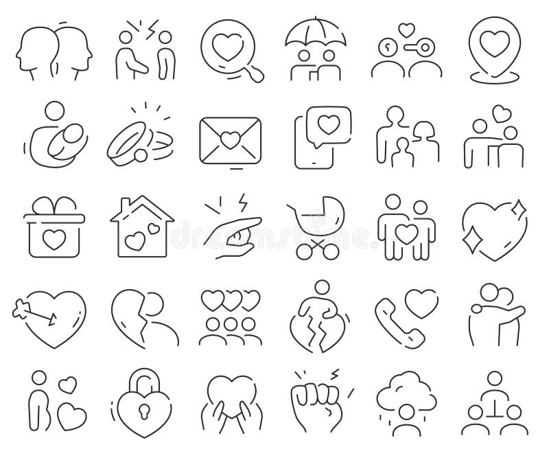 Icons Family Pack Stock Illustrations – 1,622 Icons Family Pack Stock ...