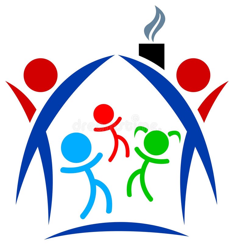 Cartoon Family Logo Stock Illustrations – 44,813 Cartoon Family Logo ...