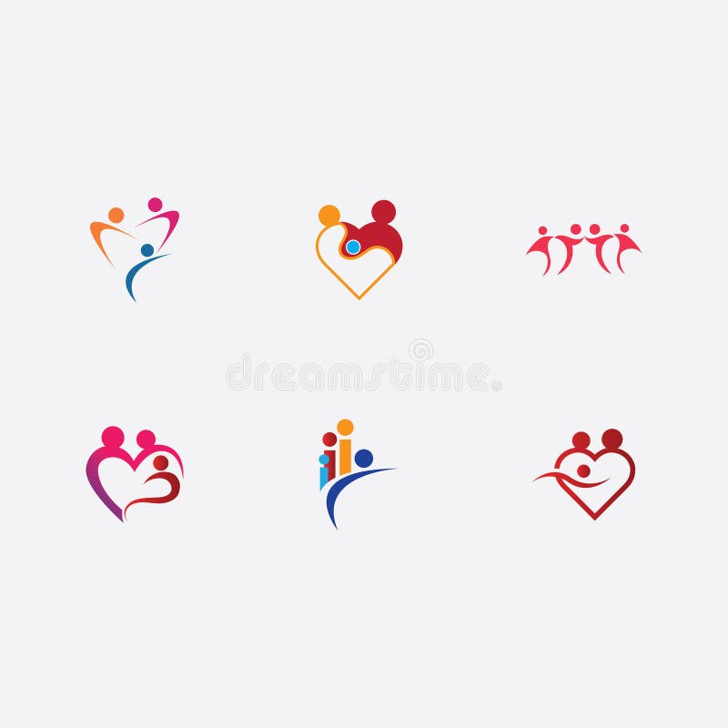 Family Logo Design Template - Vector Stock Vector - Illustration of ...