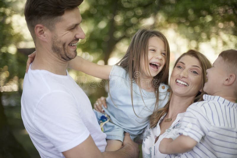 Family love stock image. Image of father, kids, carefree - 93926255