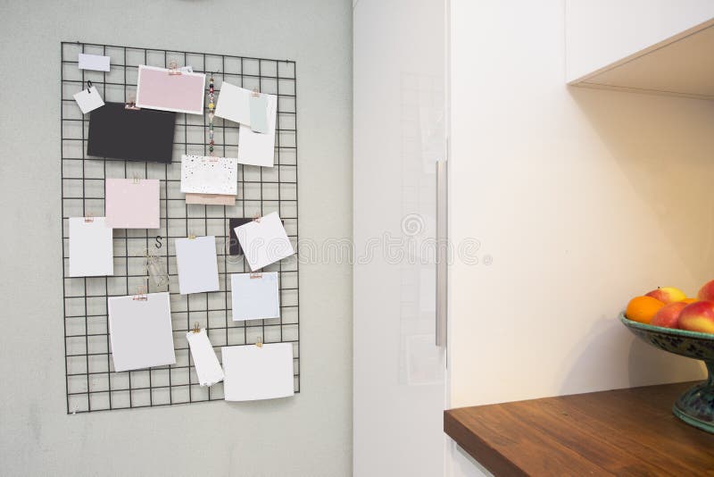 Family message board blank stock image. Image of decor - 109149749