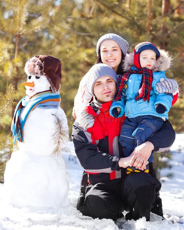 Family outdoor stock image. Image of forest, outsides - 21993841