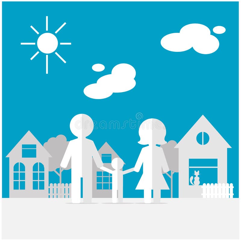 Family Outing Activities Clipart Stock Vector - Illustration of enjoy ...