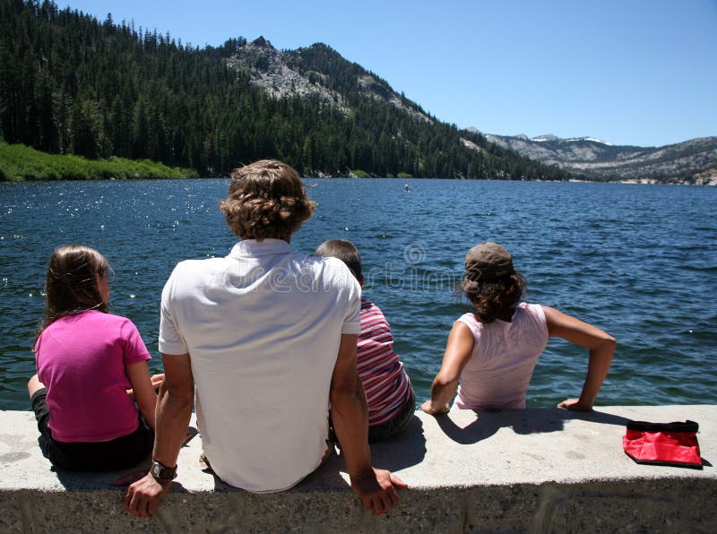 Family Outing stock photo. Image of blue, flower, female - 2280876