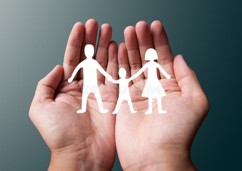 Family Paper Picture. Image: 23253996