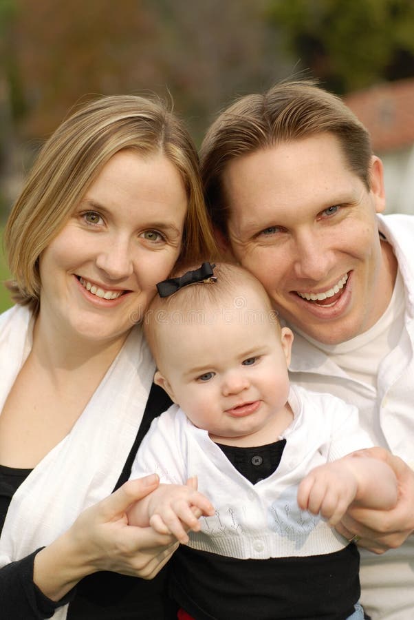 Happy family vertical stock photo. Image of childhood - 4016034