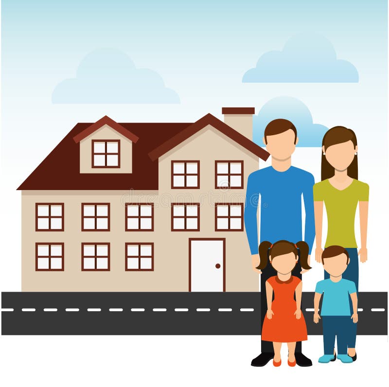 Family people design stock illustration. Illustration of conceptual ...