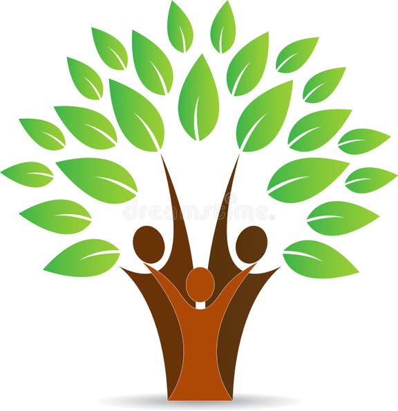 Family people tree stock vector. Illustration of abstract - 41687120