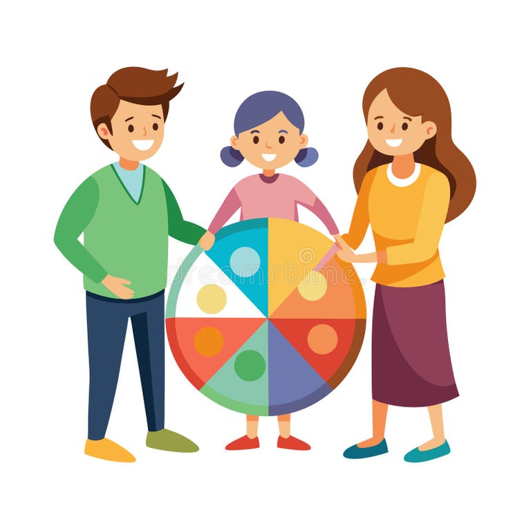 Family with a Pie Chart: Analysis, Statistics, Market Segmentation, and ...