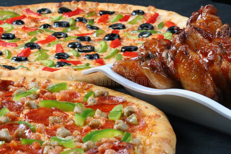 Family pizza combo stock photo. Image of fresh, deal - 20923270
