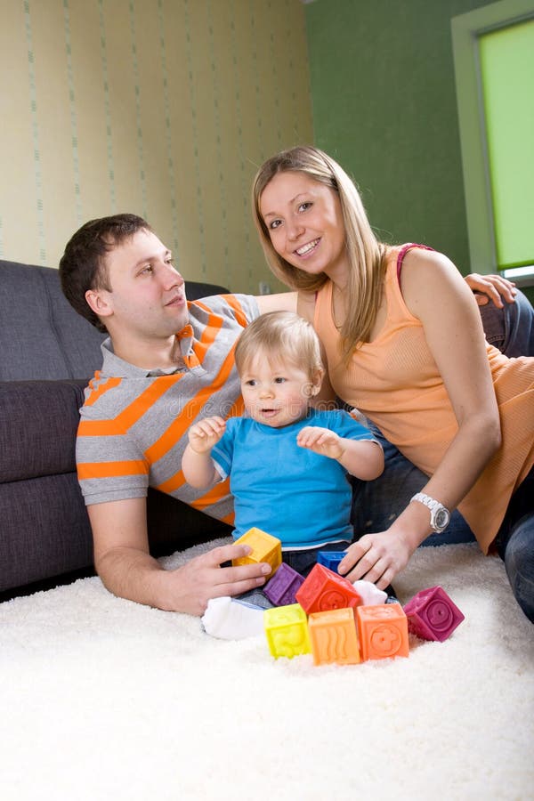 Family playing together. stock image. Image of life, family - 21219045