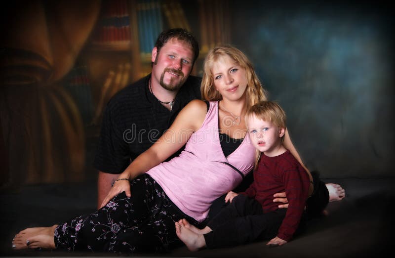 Family Portrait stock image. Image of happy, portrait - 12832455