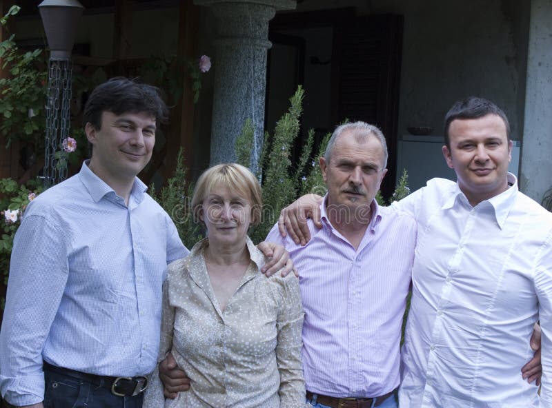 Family Portrait stock image. Image of family, brother - 15030939