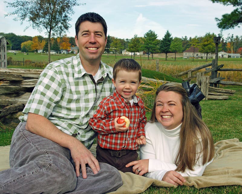 Family Portrait stock image. Image of fall, country, portrait - 7565621