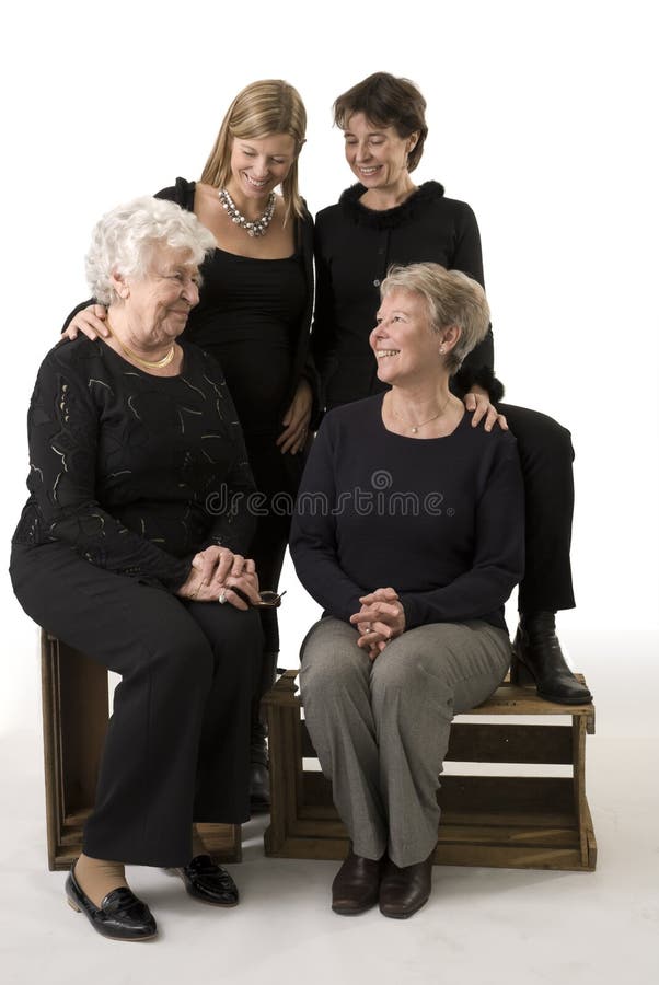 4 generation family stock photo. Image of daughter, family - 26270046