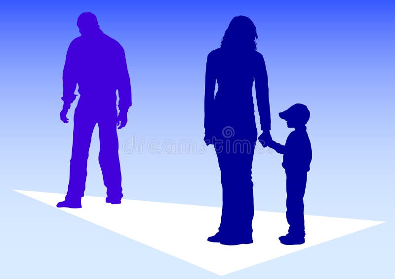 Family problems stock vector. Illustration of boys, baby - 13191166