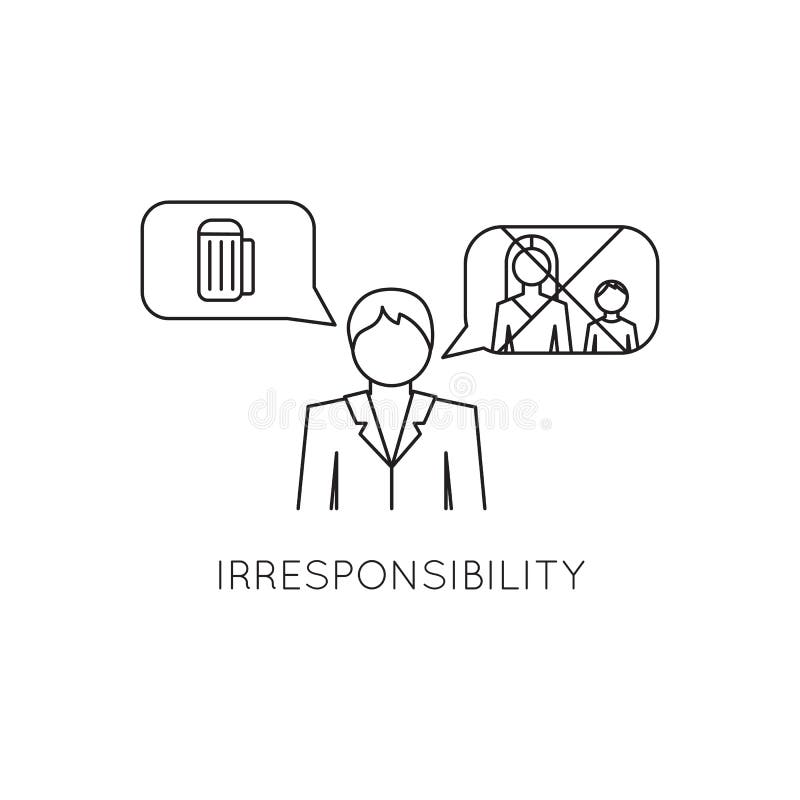 Family Problems Line Icon Stock Illustrations – 284 Family Problems ...