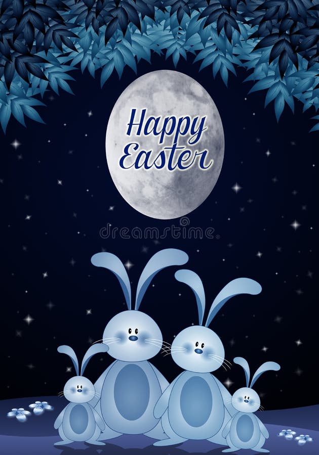 Easter Night Banners stock vector. Illustration of desire - 8567115