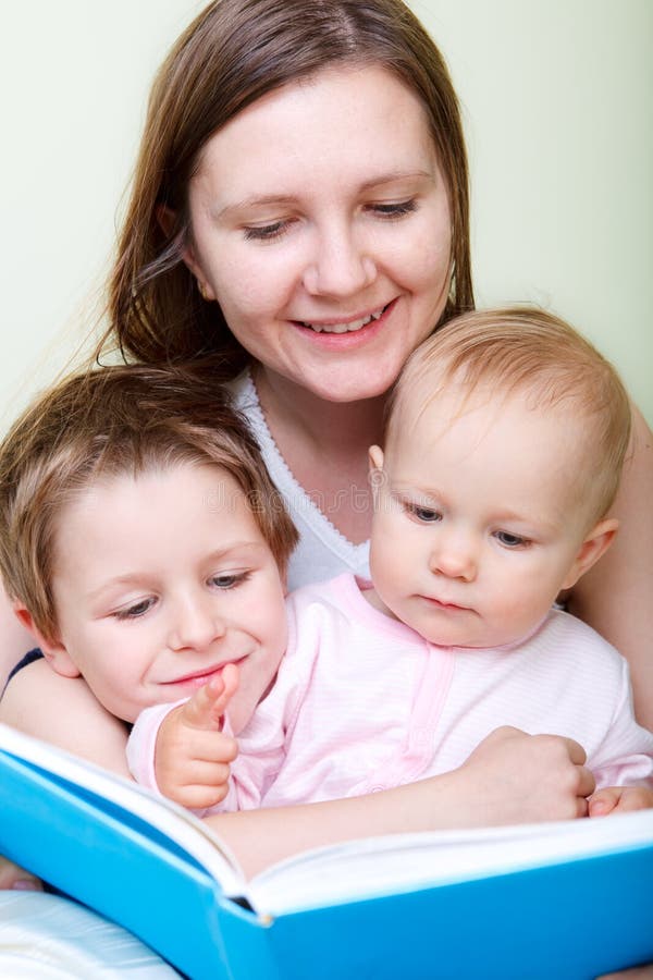 Family reading stock photo. Image of casual, mother, indoor - 11686148