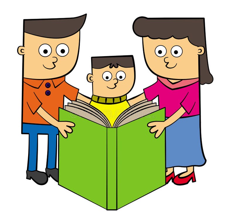 Dad Reads Stock Illustrations – 236 Dad Reads Stock Illustrations ...